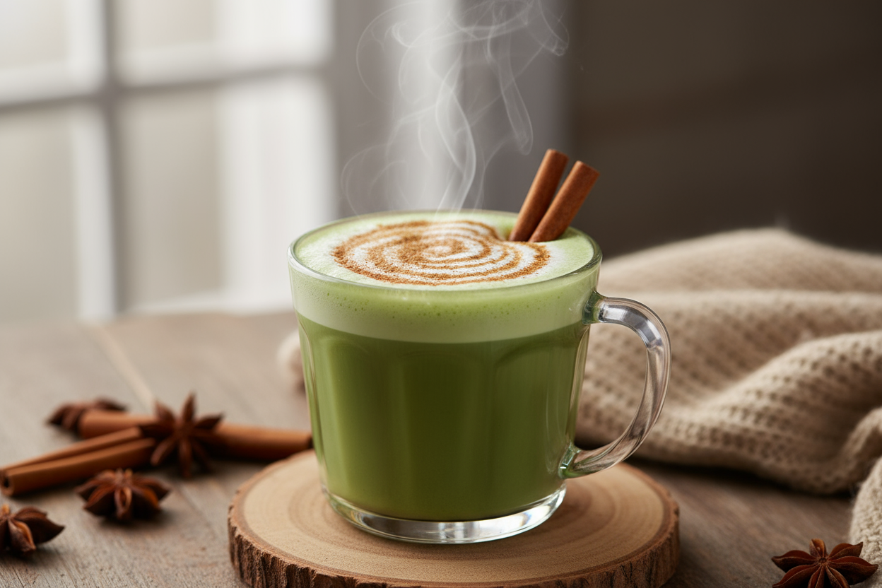 Cinnamon Matcha – Nespresso® capsule version – Heritage Gourmet